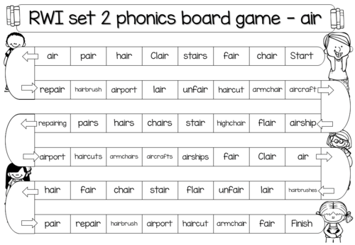 RWI Phonics Board Games: 14 Fun & Engaging Games for Mastering Phonics ...