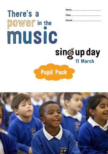 Sing Up Day 2020 | Teaching Resources