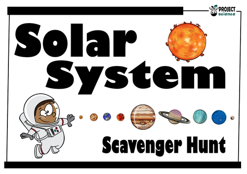 Solar System Scavenger Hunt | Teaching Resources
