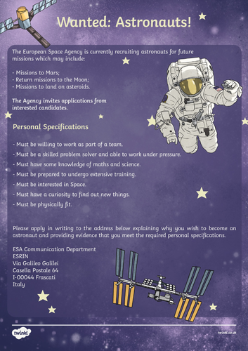 Lost in Space - Full 12 Week Unit KS2 | Teaching Resources