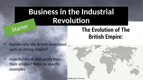 Industrial Revolution - 4. Business in the Industrial Revolution ...