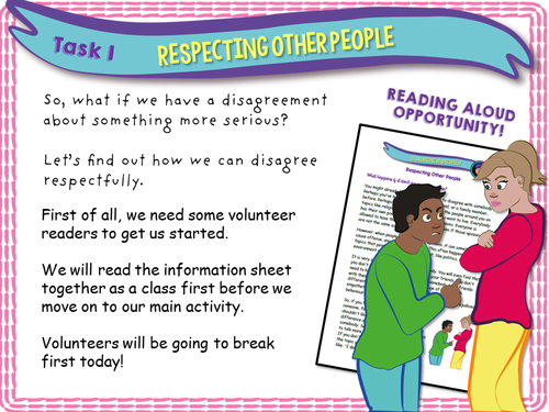 Respect, Disagreements + Differences PSHE | Teaching Resources