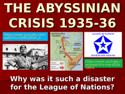 The Abyssinian Crisis, 1935-36 | Teaching Resources