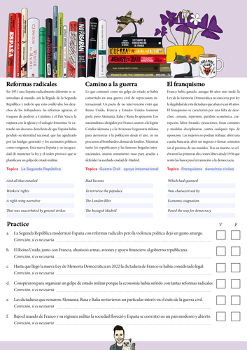 Boletín (Weekly A Level Spanish news and exam practice) | Teaching ...