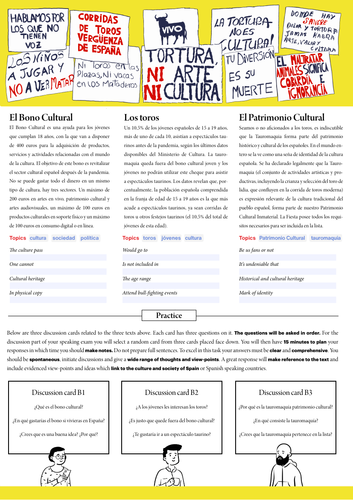 Boletín (Weekly A Level Spanish news and exam practice) | Teaching ...