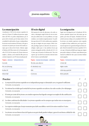 Boletín (Weekly A Level Spanish news and exam practice) | Teaching ...