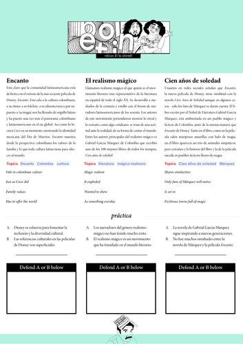 Boletín (Weekly A Level Spanish news and exam practice) | Teaching ...