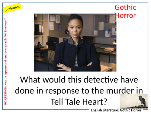 KS3 English Gothic Horror Tell Tale Heart | Teaching Resources