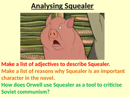 Squealer Animal Farm | Teaching Resources