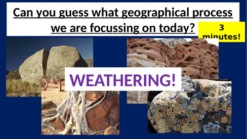 Weathering | Teaching Resources