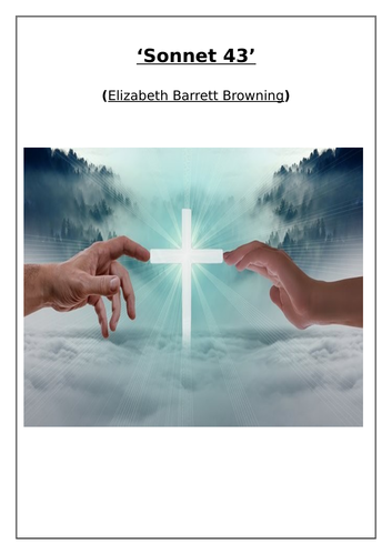 ‘Sonnet 43’ Poem (Elizabeth Barrett Browning) Comprehension Questions ...