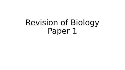 AQA Biology Paper 1 Revision Quiz Trilogy | Teaching Resources AQA Biology Paper 1 Revision Quiz Trilogy | Teaching Resources