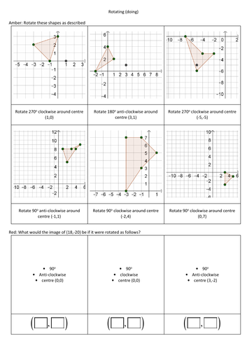 Transformations tool (UPDATED) | Teaching Resources