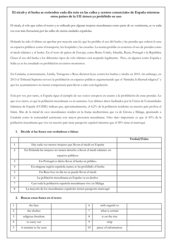 A Level Spanish Immigration / la inmigración: 20 Resources on ...