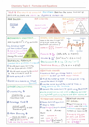 A* STUDENT EDEXCEL A LEVEL CHEMISTRY NOTES - FORMULAS AND EQUATIONS ... A* STUDENT EDEXCEL A LEVEL CHEMISTRY NOTES - FORMULAS AND EQUATIONS ...