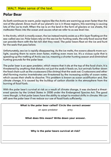 The Tantrum that Saved the World - whole class guided reading upper KS1 ...