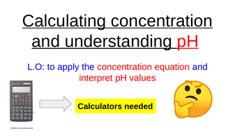 Edexcel - calculating concentration in g/dm3 | Teaching Resources