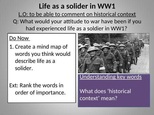 World War 1 Poetry Unit of Work | Teaching Resources