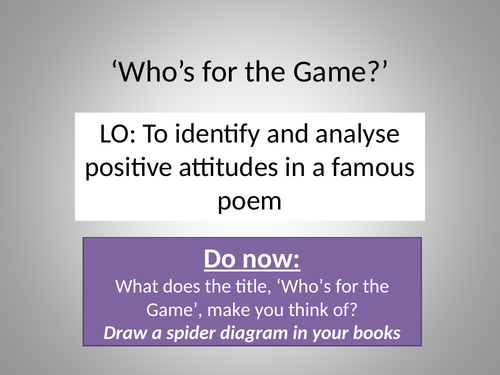 World War 1 Poetry Unit of Work | Teaching Resources