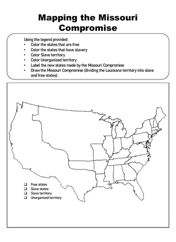 Missouri Compromise | Teaching Resources