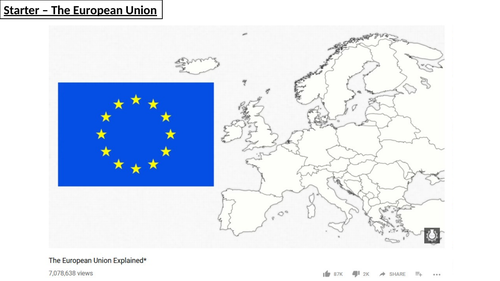 The European Union | Teaching Resources