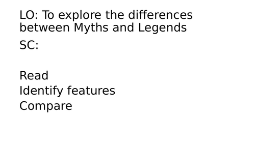 Year 5/6 Creative Writing Myths & Legends- Beowulf Whole unit of work ...