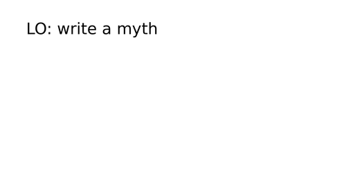 Year 5/6 Creative Writing Myths & Legends- Beowulf Whole unit of work ...