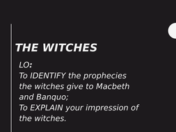 Macbeth Act 1 Scene 3 Witches' Prophecies - Reading to Infer | Teaching ...