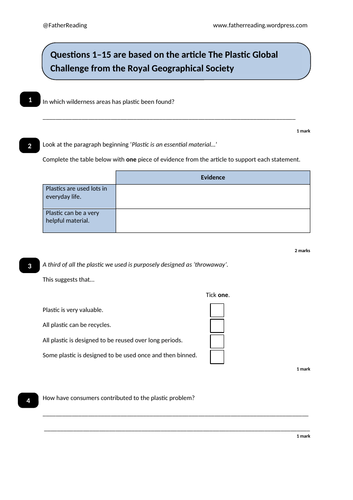 Ocean-themed KS2 Whole-Class Reading Sequence - Floodland and Blue ...