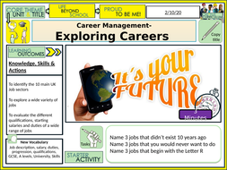 Proud to be me - PSHE + Careers Unit | Teaching Resources