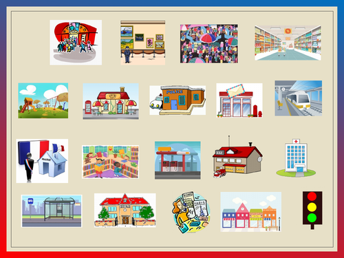 PLACES IN TOWN_vocab & pronunciation KS1-KS2_voice over included ...