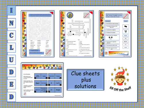 Elements and Compounds Escape Room for KS3 - Save the School Librarian ...