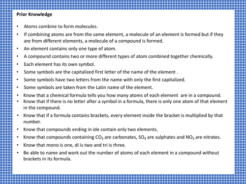 Elements and Compounds 48 Question Board Game KS3 | Teaching Resources