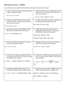 Part 1 Physics Equations Practice Questions (and answers) | Teaching ...