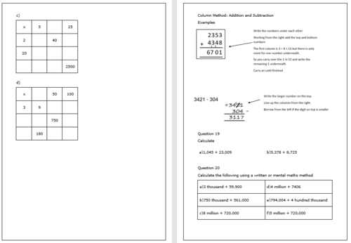 Reformed Functional Skill Maths- Calculation Methods Workbook ...