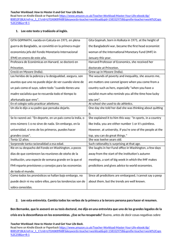Spanish AS and A Level Exam Style Questions - Gita Gopinath | Teaching ...