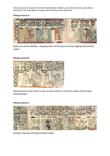 KS2 6-week history unit - The Maya | Teaching Resources