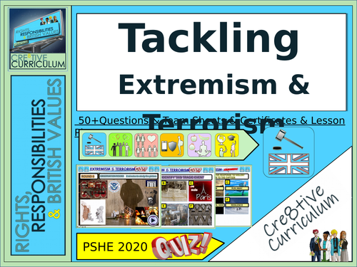 Terrorism Extremism Radicalisation Prevent PSHE Unit | Teaching Resources