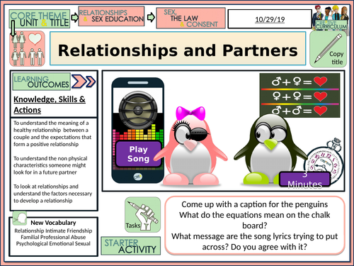 RSE Unit - Sex the law + Consent PSHE Unit | Teaching Resources