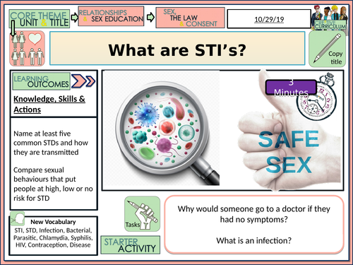 RSE Unit - Sex the law + Consent PSHE Unit | Teaching Resources