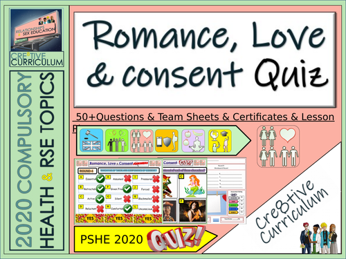 RSE Unit - Sex the law + Consent PSHE Unit | Teaching Resources
