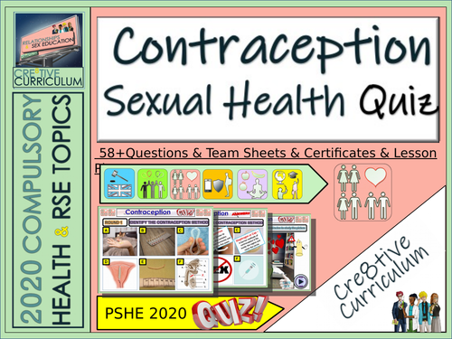 RSE Unit - STI + Contraception Sex Education PSHE Unit | Teaching Resources
