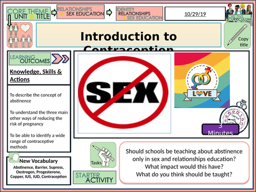 RSE Unit - Identity, Relationships and Sex Education PSHE Unit ...