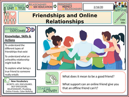 RSE Unit - Friendships Respect and Relationships - PSHE Unit | Teaching ...