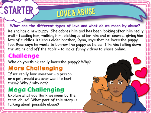 Love and Abuse PSHE | Teaching Resources