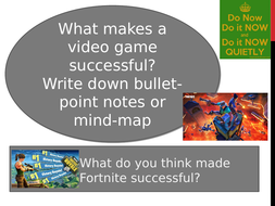 FORTNITE - EDUQAS GCSE MEDIA STUDIES - FULL BUNDLE | Teaching Resources
