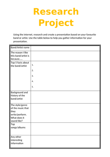 5 Music Cover Lesson Worksheets for a non specialist. | Teaching Resources