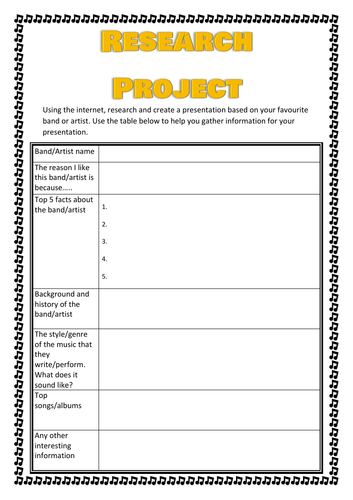 5 Music Cover Lesson Worksheets for a non specialist. | Teaching Resources