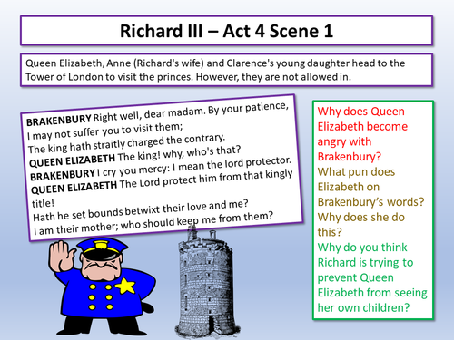 Richard III Language Techniques | Teaching Resources