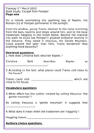 Escape from Pompeii - Comprehension 1 & 2 | Teaching Resources